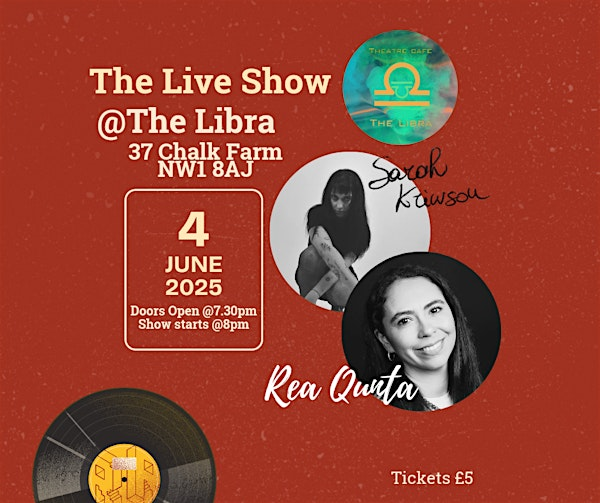 Sarah Krimson x Rea Qunta LIVE SHOW @The Libra | The Libra Theatre Cafe ...