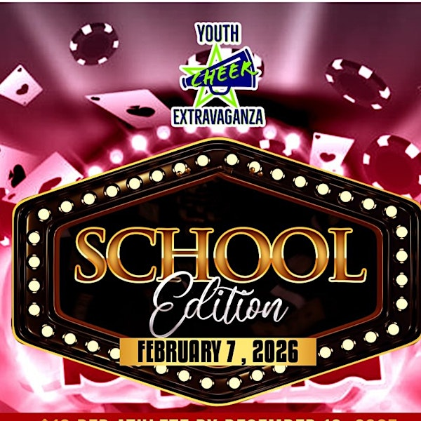 2026 Youth Cheer Extravaganza "School Edition" | Willow Wood Junior ...