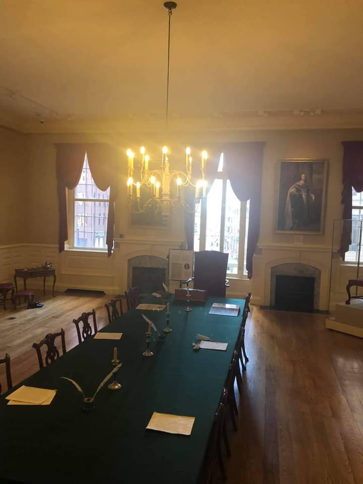 Boston Old State House Interior