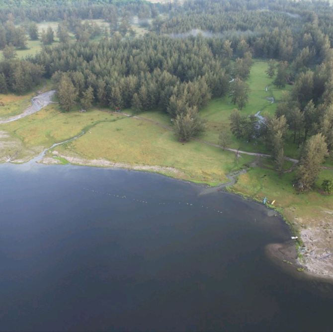 Lake Mapanuepe from Above | Trip.com Zambales Travelogues