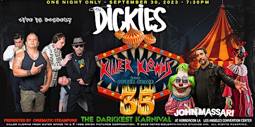 Killer Klowns from Outer Space 35th Anniversary Music Celebration (Los Angeles) | Los Angeles ...