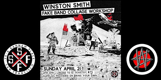 Winston Smith "Fake Band" Collage Workshop | 50a Bannam Pl: Tickets ...