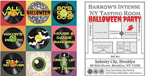 Free SPOOKY Vinyl Dance Party | Barrow’s Intense Tasting Room: Tickets ...
