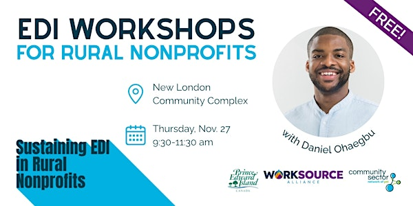Free EDI Workshop: Sustaining EDI in Rural Nonprofits | New London ...