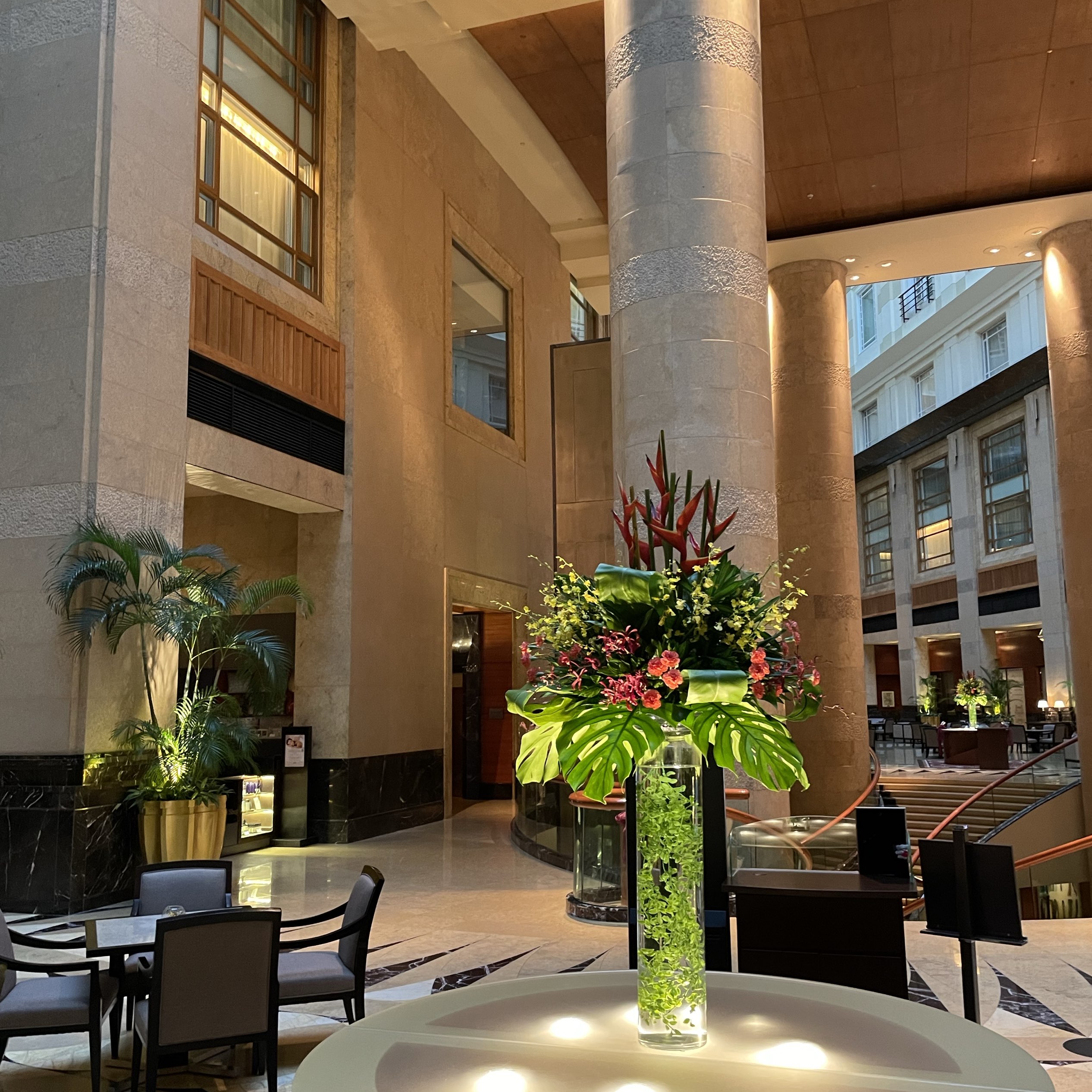 Fullerton Hotel Lobby