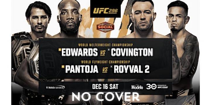 UFC 296: Edwards vs. Covington | Social Beer Garden HTX: Tickets, Dates ...