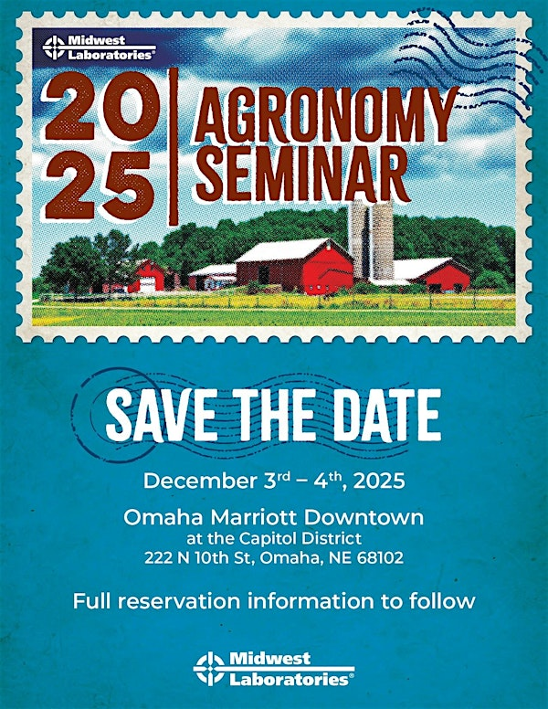 Midwest Labs 2025 Agronomy Seminar | Omaha Marriott Downtown at the ...