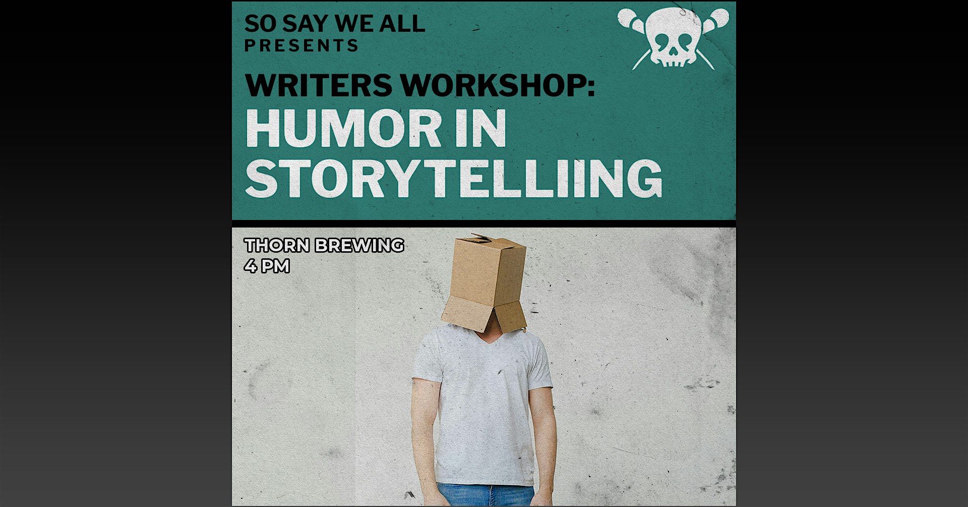Humor in Storytelling - How to be Effortlessly Funny Onstage | Thorn St ...