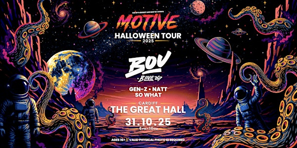Cardiff 16+ Halloween 360 Rave | The Great Hall: Tickets, Dates ...