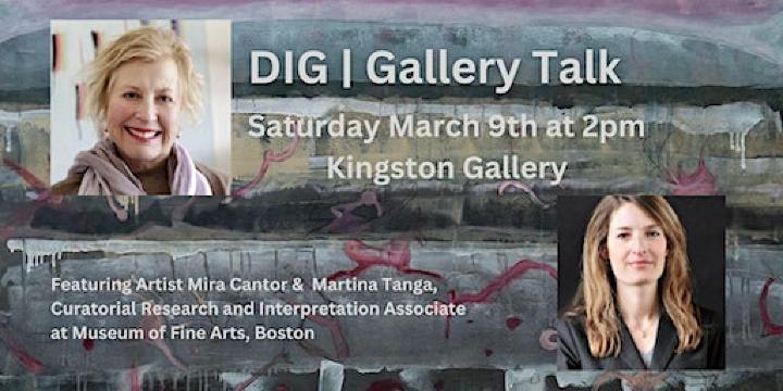 DIG Gallery Talk featuring Mira Cantor & Martina Tanga | Kingston ...
