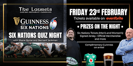 Guinness Six Nations Quiz with Shane Byrne and Bernard Jackman | The ...
