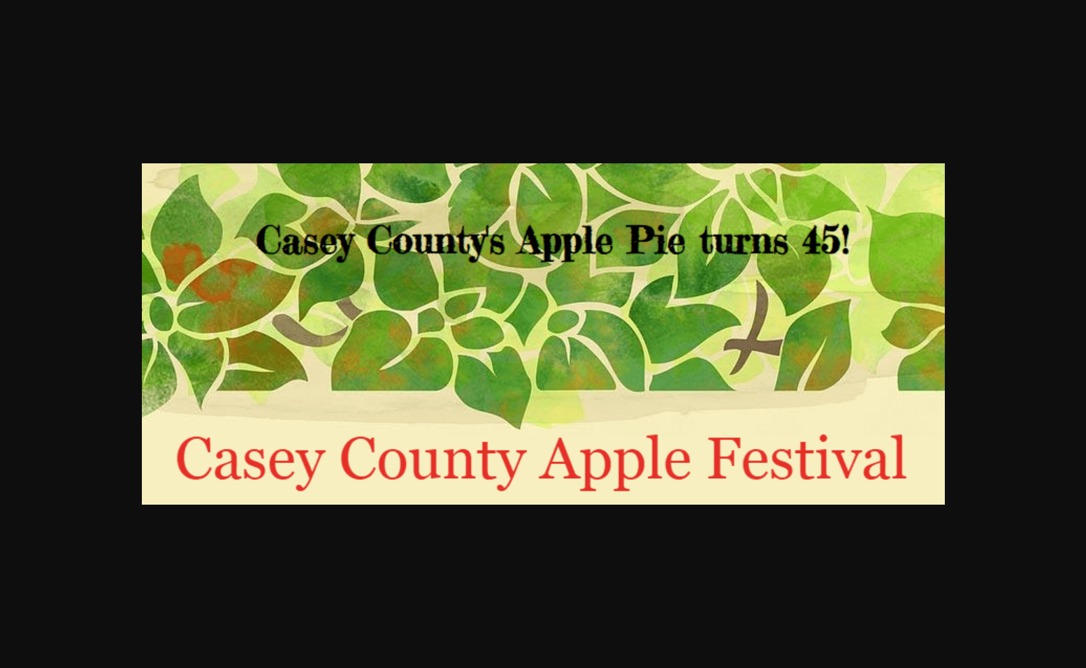 Casey County Apple Festival 2025 | Casey County Apple Festival: Tickets ...