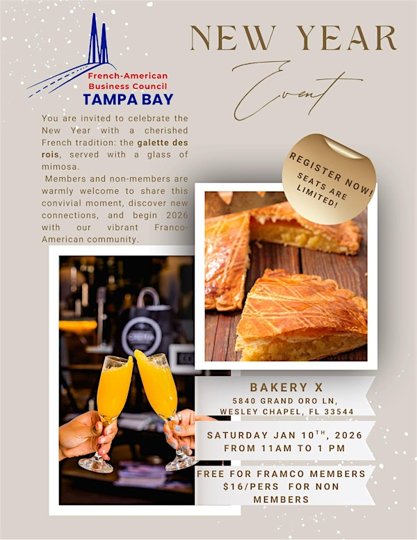 New Year Galette Des Rois | 5840 Grand Oro Ln: Tickets, Dates ...