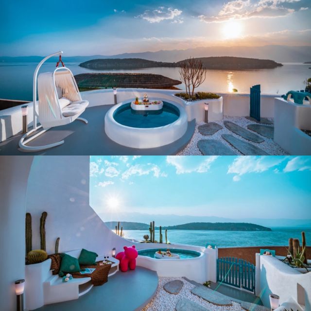 Greek-style architecture | Dali Santorini # Ideal State. | Trip.com Dali