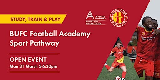 BUFC Football Academy Open Event | Banbury United Football Club 날짜 및 일정 ...