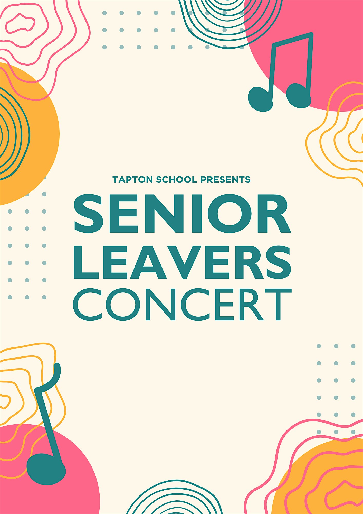 Tapton School Senior Leaver's Concert 2025 | Tapton Secondary School ...