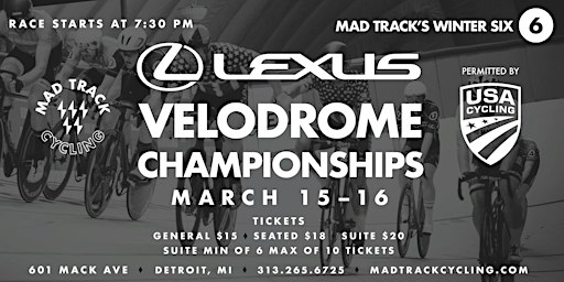 Lexus Velodrome Championships Day 2 | Lexus Velodrome: Tickets, Dates ...
