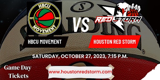 HBCU Movement vs. Houston Red Storm (Houston) | Mi3 Center: Tickets ...