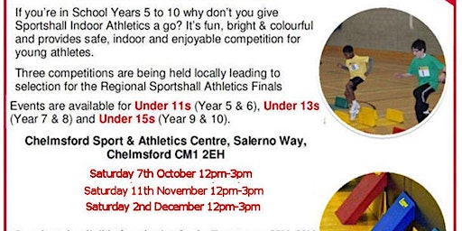 EAN Sportshall 2023 R3 - December 2nd 2023 Tickets, Dates & Itineraries ...