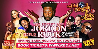 Nottingham Real Deal Comedy Jam Special with Jordan Rock Headlining ...