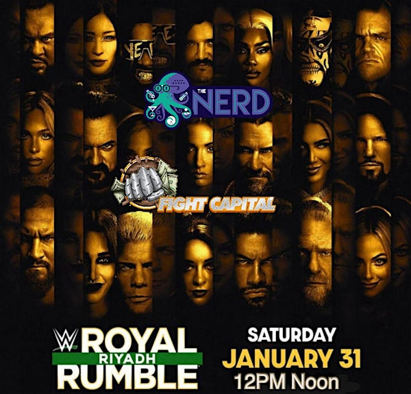 WWE Royal Rumble Watch Party at The Nerd | The Nerd: Tickets, Dates ...