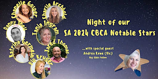 Meet our Notables Stars with CBCA SA | Unley Town Hall: Tickets, Dates ...