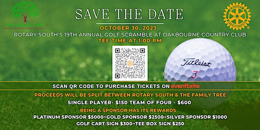 Rotary South 19th Annual Golf Scramble at Oakbourne Country Club ...