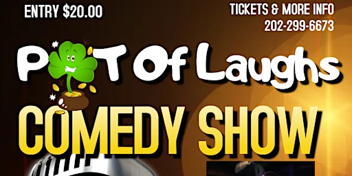 Pot-Of Laughs Comedy Show | Balkonie Bar and Lounge: Tickets, Dates ...
