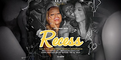RECESS DAY PARTY | Kalalou Signature: Tickets, Dates & Itineraries ...