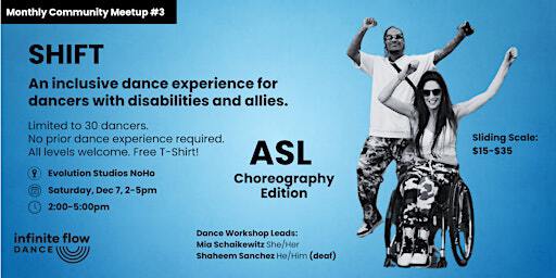 SHIFT: An inclusive dance event for dancers with disabilities and ...