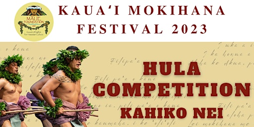 Kauaʻi Mokihana Festivals 2023 Hula Competition - Kahiko Nei (Lihue ...