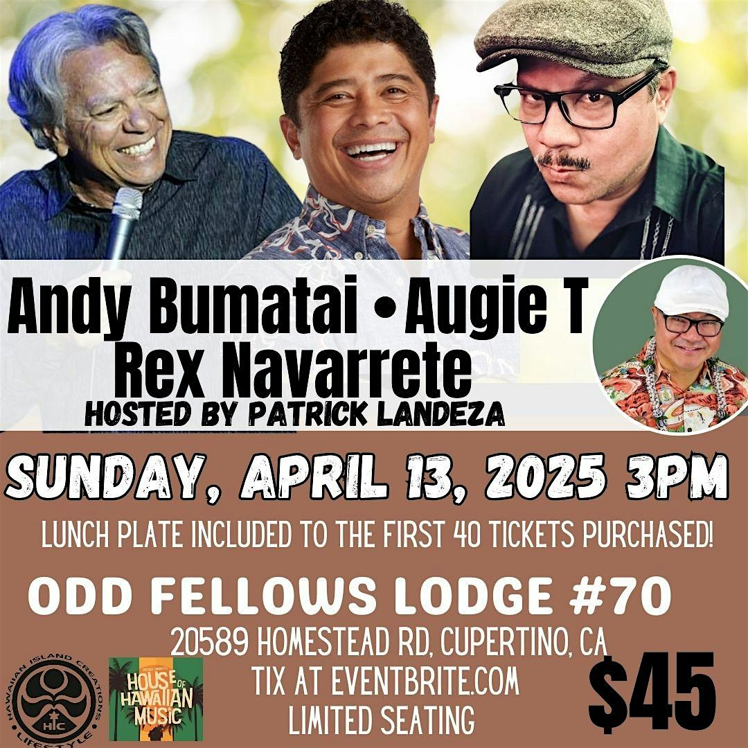 Hawaiian Comedy Jam featuring Andy Bumatai, Augie T, Rex Navarrete ...