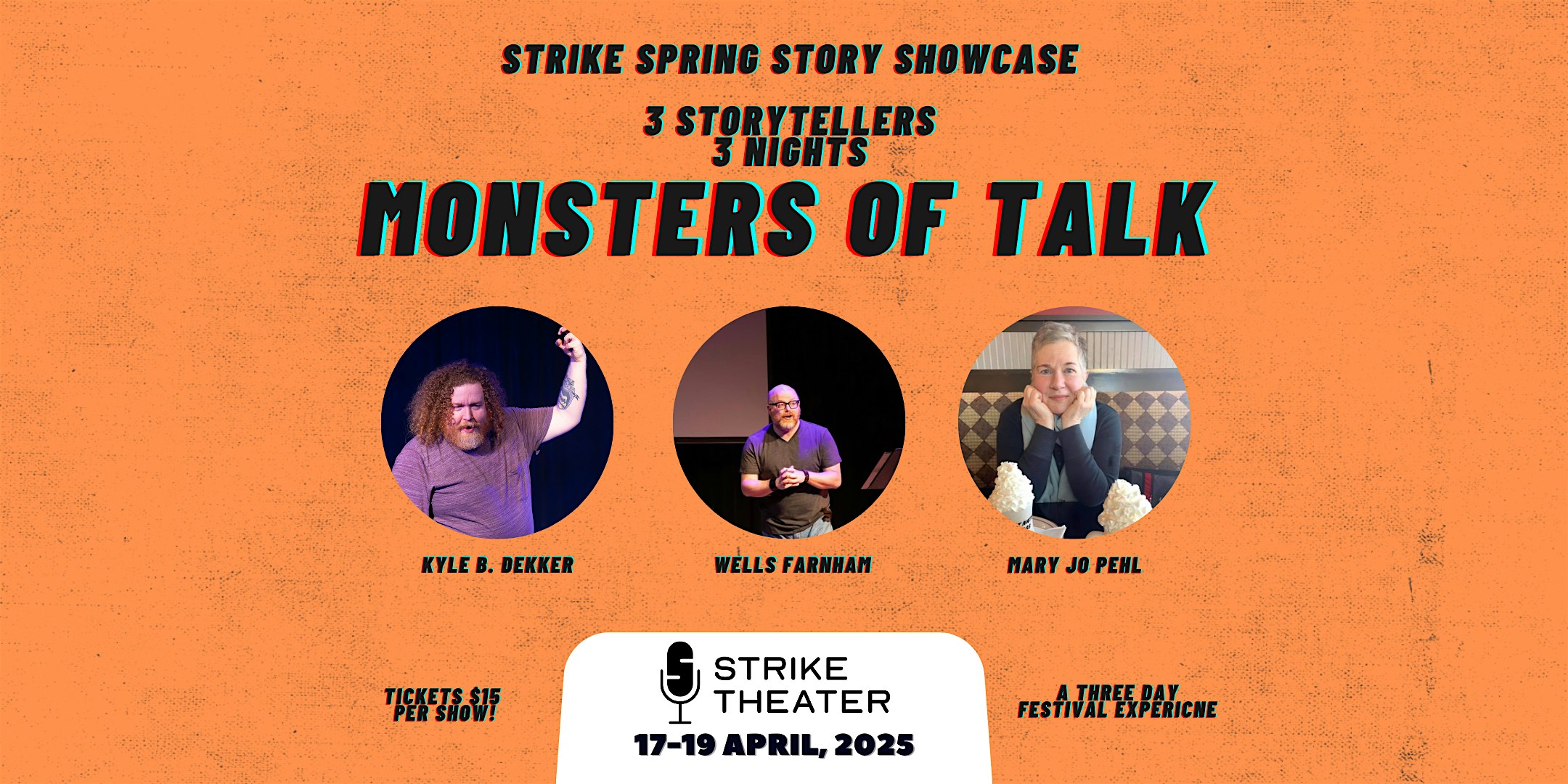 Monsters Of Talk | Strike Theater: Tickets, Dates & Itineraries | Trip.com
