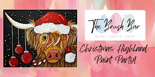 Christmas Highland Cow Paint Party at Karkoo Nursery! | Karkoo Nursery ...