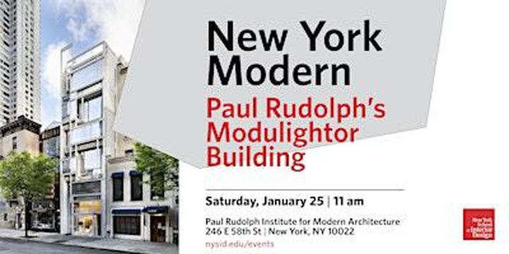 New York Modern: Paul Rudolph's Modulightor Building | Paul Rudolph ...