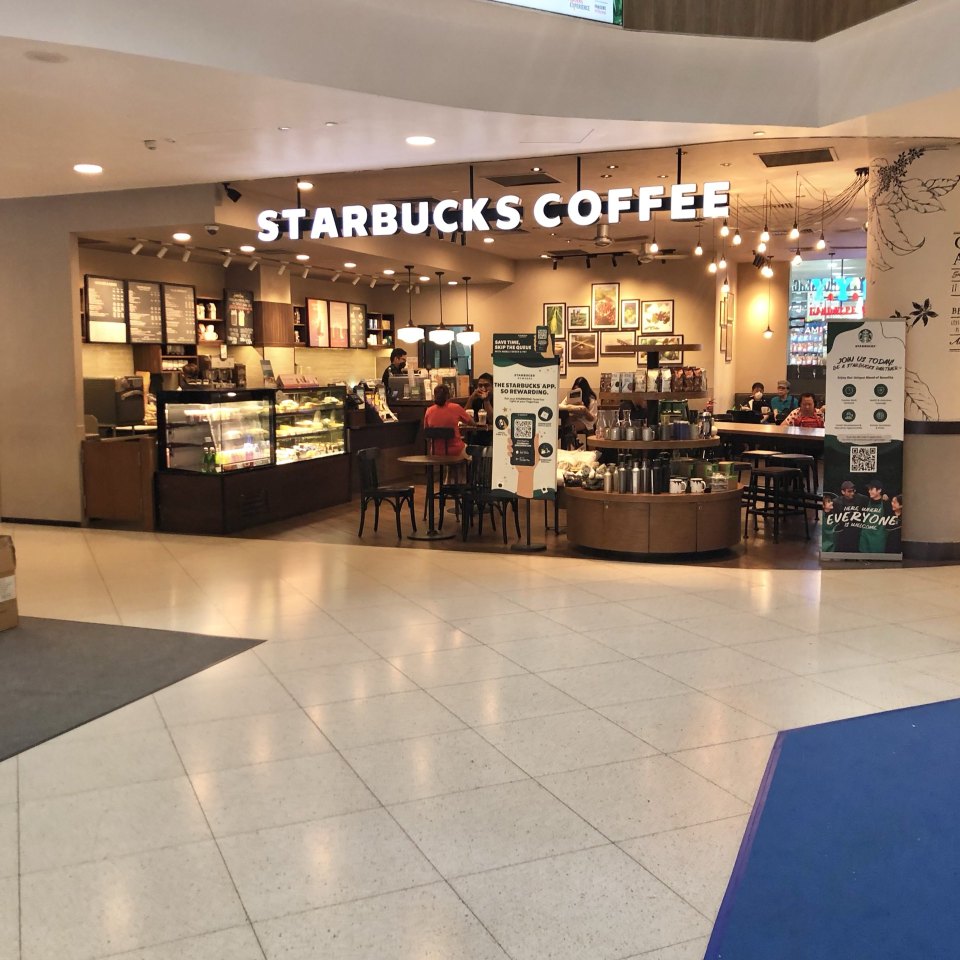 Starbucks Mobile Mall Booth