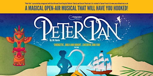 Peter Pan outdoor theatre | Greenbank Garden: Tickets, Dates ...