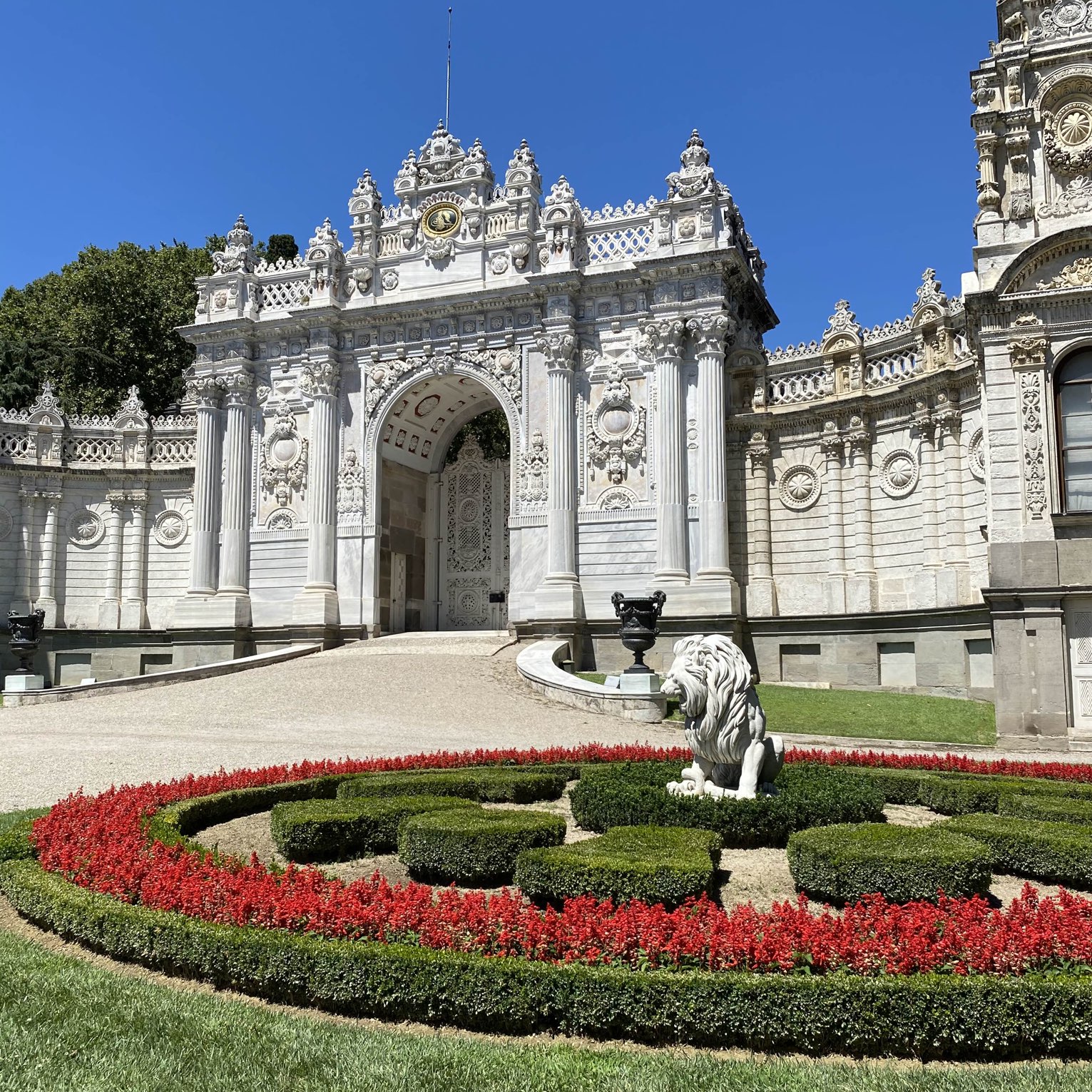 Dolmabahce Palace Garden