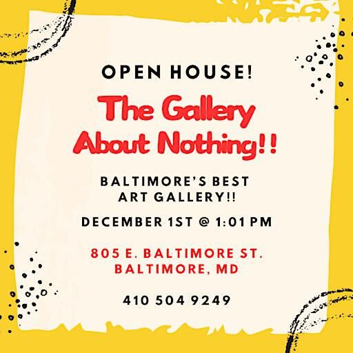 OPEN HOUSE! COME SEE BALTIMORE'S BEST ART GALLERY! | Such A Vibe Museum ...