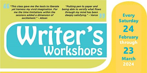Creative Writing: Writer's workshops Tickets, Dates & Itineraries ...