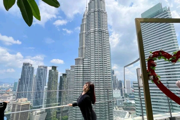 KLCC view from Envi Skydining | Trip.com Kuala Lumpur Travelogues