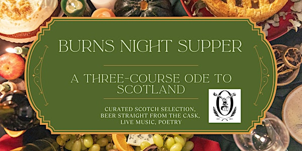 Celebrate Burns Night at Ri Ra | Rí Rá Irish Pub & Restaurant: Tickets ...