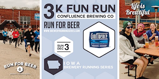 3k Winter Beer Run x Confluence Brewing | 2023 IA Brewery Running ...