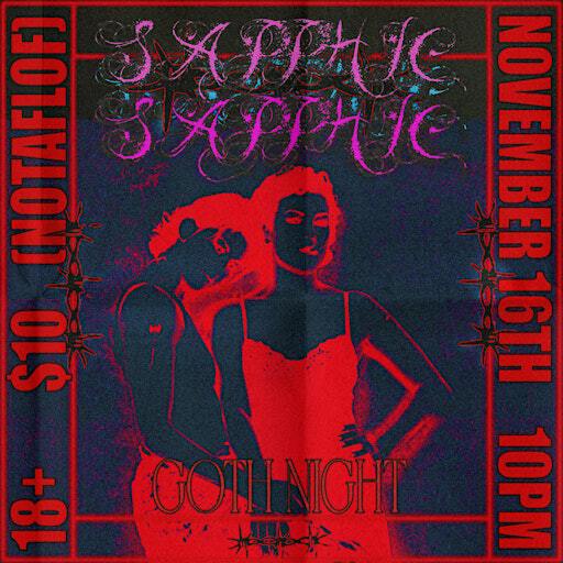 GOTH GF 4 GOTH GF: Sapphic Goth Night | Asylum Collective: Tickets ...