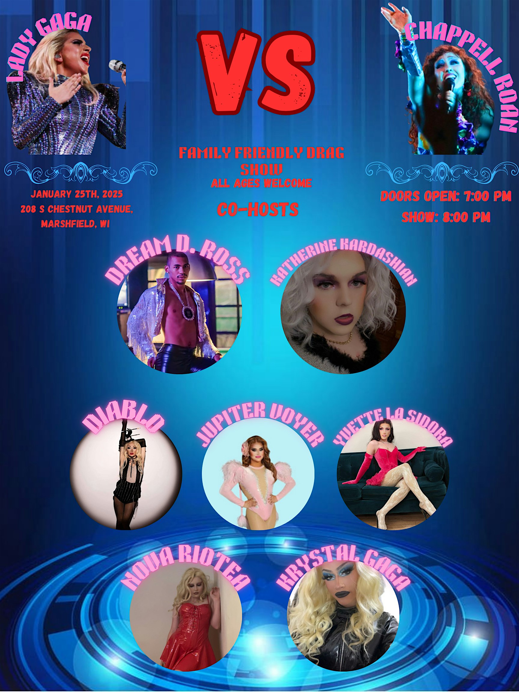 Chappell Roan Vs Lady Gaga Drag Show | Chestnut Center for the Arts ...