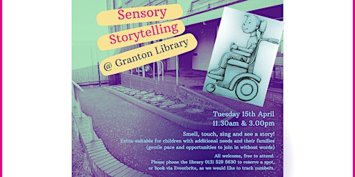 Sensory storytelling at Granton Library | Granton Library: Tickets ...