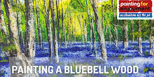 Bluebell wood - creating textures with acrylic | Islesteps Village Hall ...