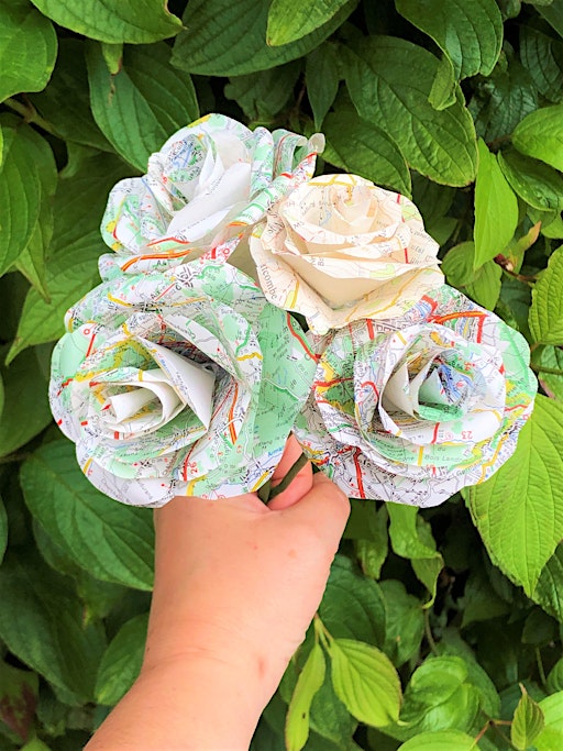วันที่และแผนการเดินทางไป Origami Map Flower Workshop | 198 London Rd ...