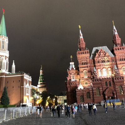 Red Square Night