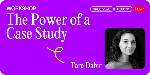 Tara Dabir, The Power of a Case Study (a workshop) | SVA MFA Design ...